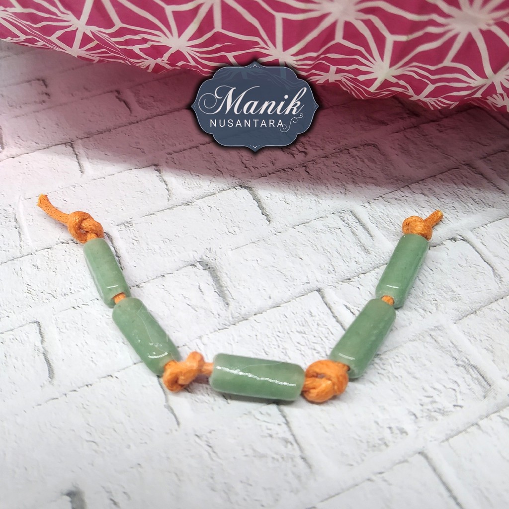 Jual Manik Nusantara Kaca Panjang Warna Warni 15mm | Shopee Indonesia