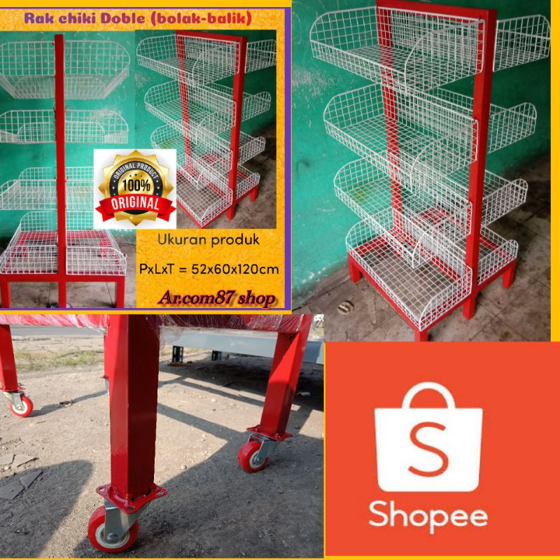 Jual Rak ciki bolak balik ( Pake roda) | Shopee Indonesia