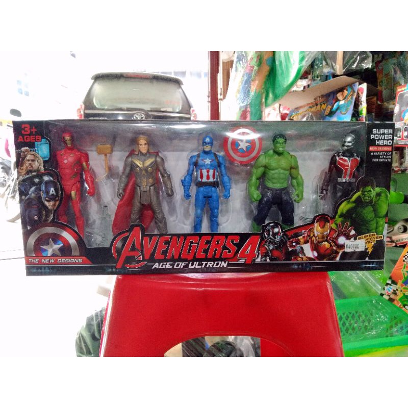 Jual mainan figure avengers 5pcs | Shopee Indonesia