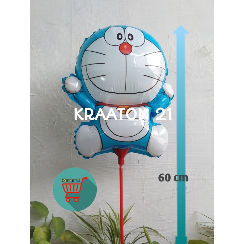 Jual Balon karakter doraemon / balon helium karakter doraemon / balon ...