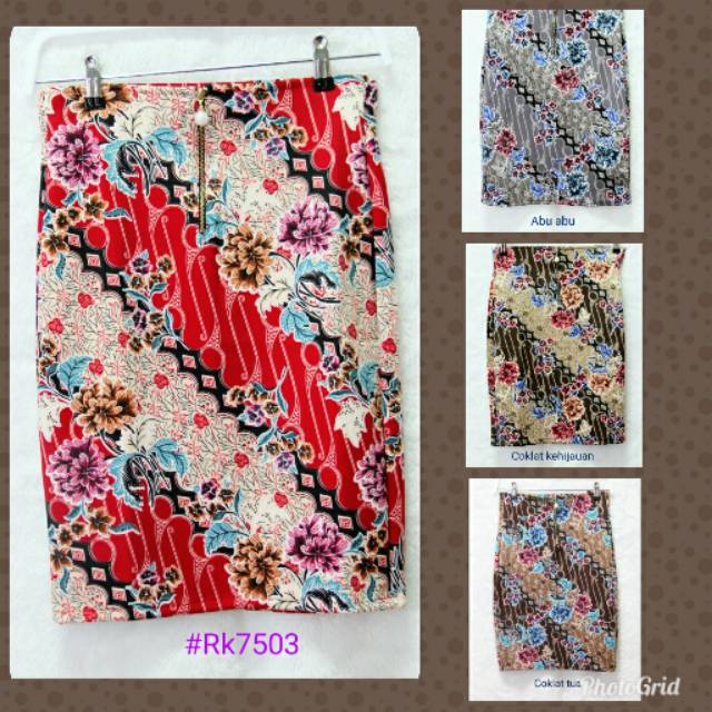 Jual Rok Span Batik RK7503 | Shopee Indonesia