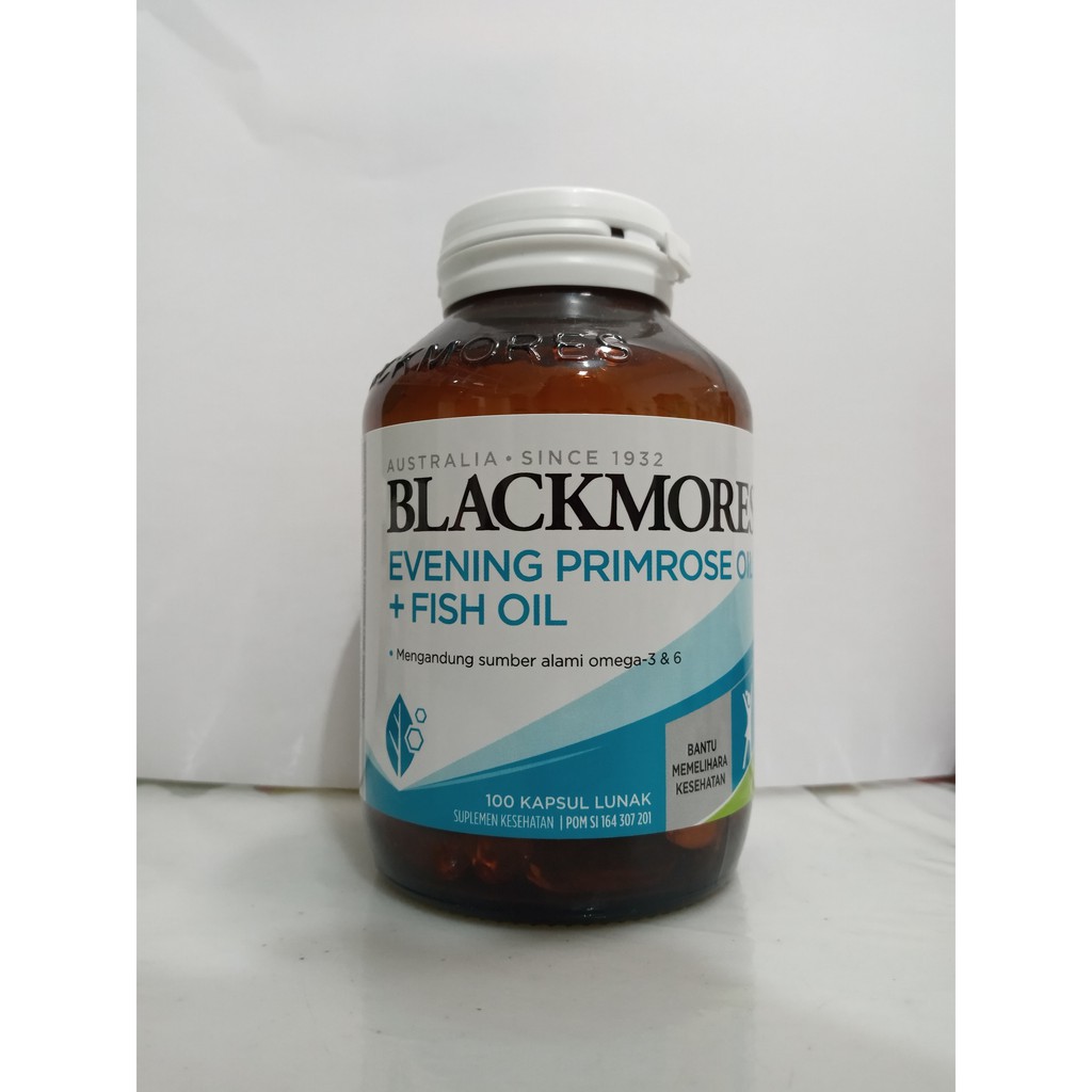 Jual Blackmores evening primrose oil + fish oil isi 100 tablet ...