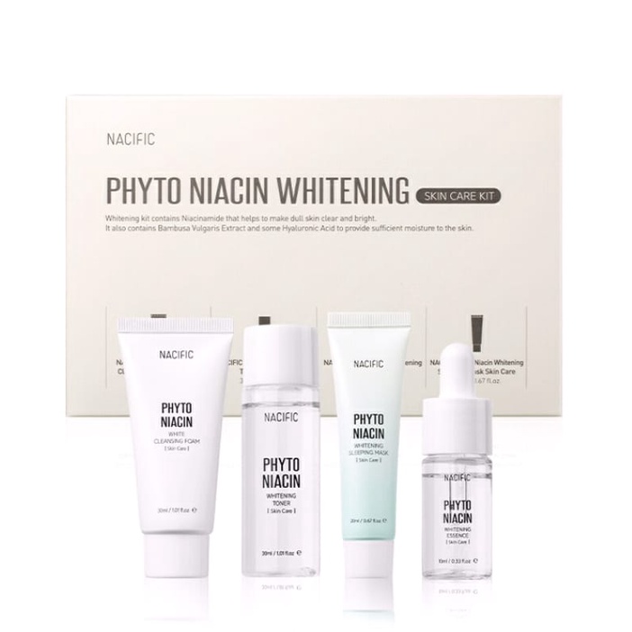 Jual (BPOM) NACIFIC Phyto Niacin Whitening Kit Renewal 4 Item | Shopee ...