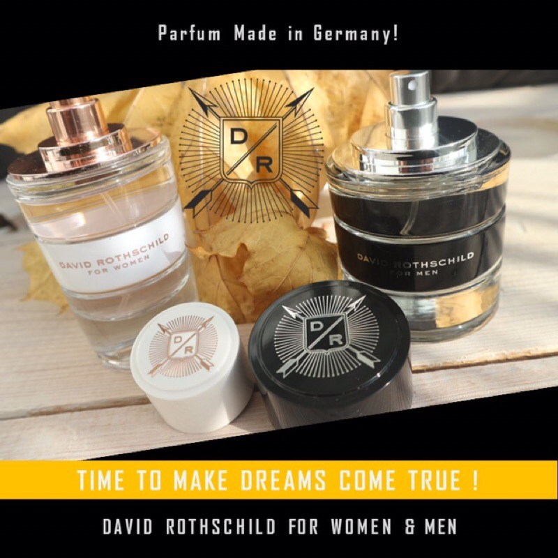 Jual DAVID ROTHSCHILD MEN & WOMAN 2x60ml Eau de PARFUM 100% ORIGINAL ...