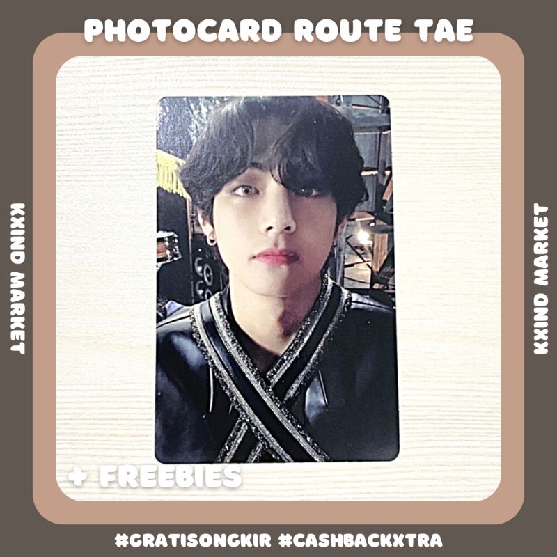 Jual Photocard Taehyung Photobook Mots on e / mots one / map of the soul on E / PC Tae v BTS ...