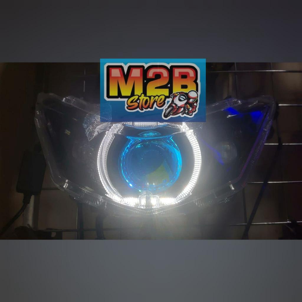 Jual PAKET Lampu projector Biled Bullaes AES 2,5 inch Beat Street ...