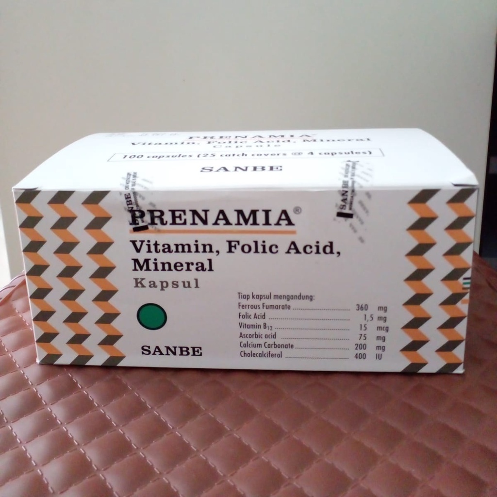 Jual Prenamia (1 Box = 25 Strip = 100 pcs) | Shopee Indonesia