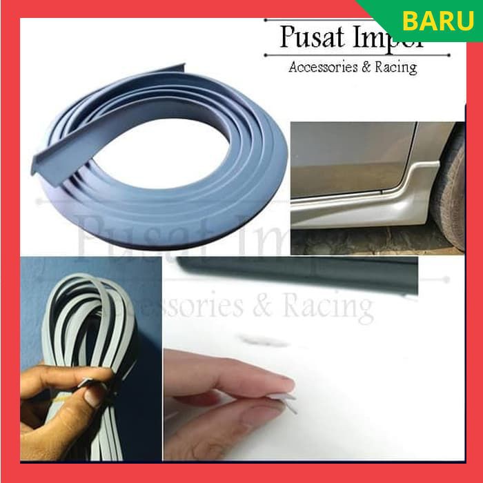 Jual Karet Mobil List T Spakbor Abu Abu Karet List Bodykit Dan Spakbor ...