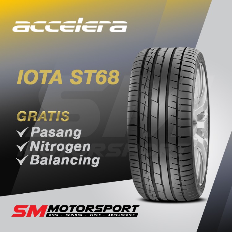 Jual Ban mobil Accelera Iota ST 68 235 55 r18 18 | Shopee Indonesia