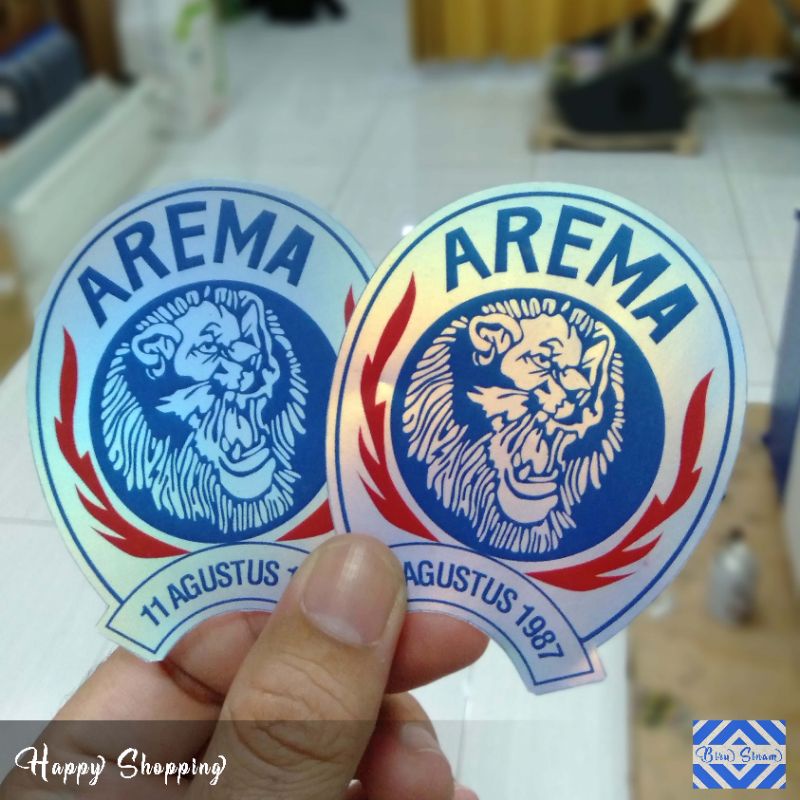 Jual Stiker Logo Arema Malang Hologram Murah | Shopee Indonesia
