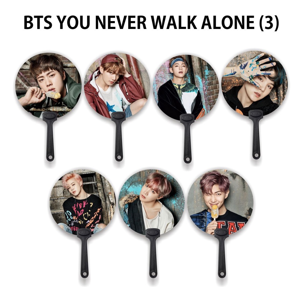 Jual [READY STOCK] KIPAS TANGAN / HANDFAN BTS YOU NEVER WALK ALONE (3 ...