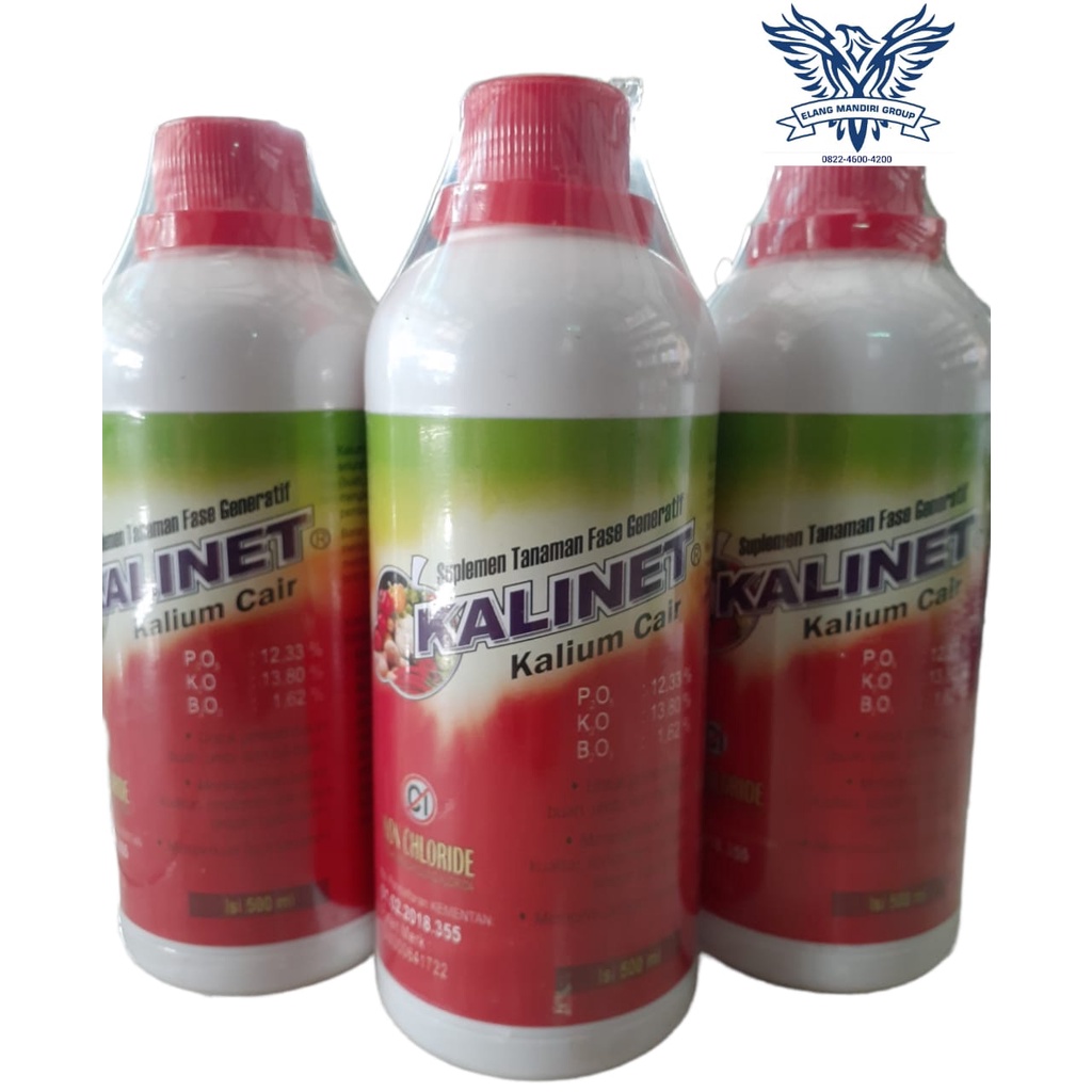 Jual Kalinet 500ml Pupuk Kalium Cair Pembuahan dan Anti Moler Masa ...