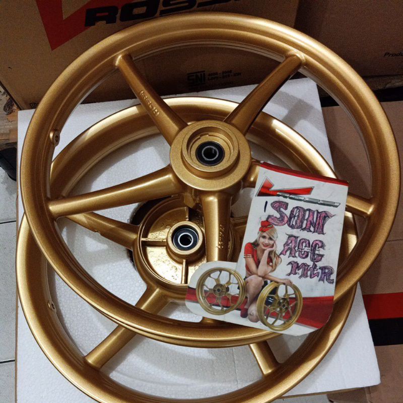 Jual velg racing Rxking,RXZ,,RXS HARGA SEPASANG. RING17 . | Shopee ...