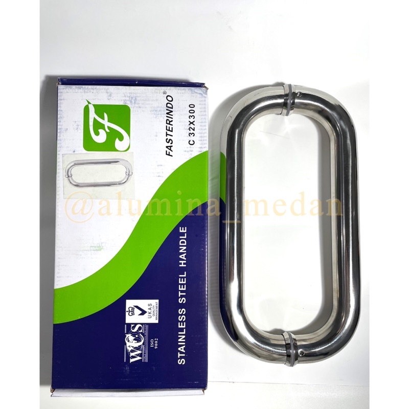 Jual Gagang Pintu Kaca / Pull Handle C / Merek Fasterindo Orchad / 30cm ...