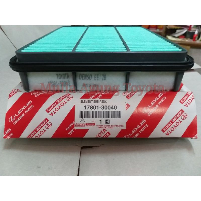 Jual saringan filter udara land cruiser prado 17801-30040 ori | Shopee ...