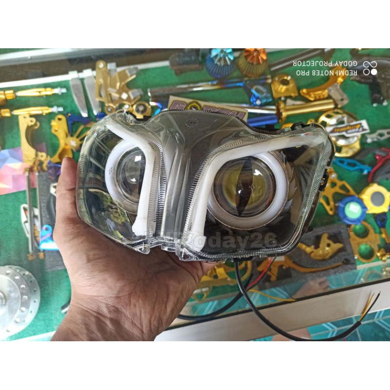 Jual lampu projie mata jupiterz1 led putih | Shopee Indonesia