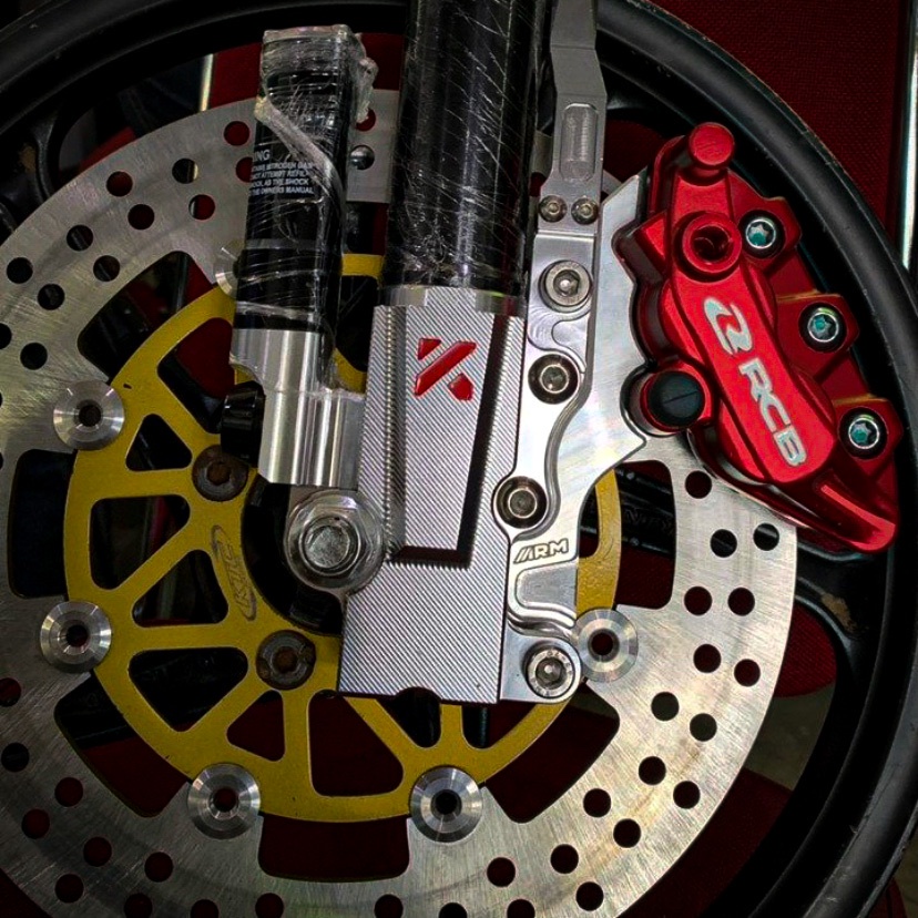 Jual BREKET KALIPER CNC 2P ( PNP RCB S1 SHOCK USD KTC VND ) VARIO BEAT ...