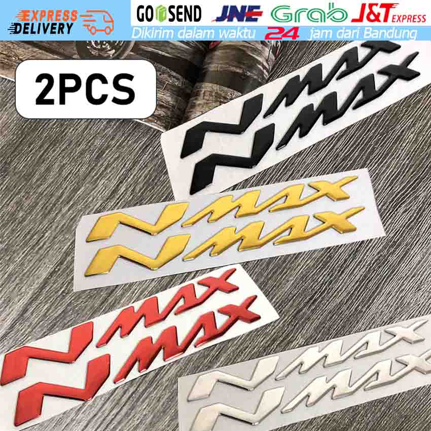 Jual Emblem 3D Yamaha NMAX Decal Sticker Stiker Timbul Motor Aksesoris ...