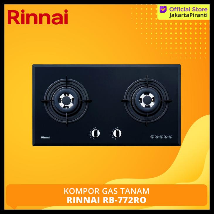 Jual [READY STOCK] BUILT-IN GAS HOB KOMPOR GAS TANAM 2 TUNGKU RINNAI RB-772 RO (G) | Shopee ...