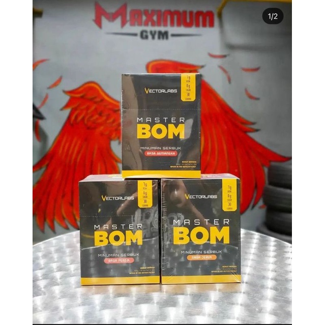 Jual Master Bom Vectorlab 300 gr ( 30 sachet) ORI BPOM | Shopee Indonesia