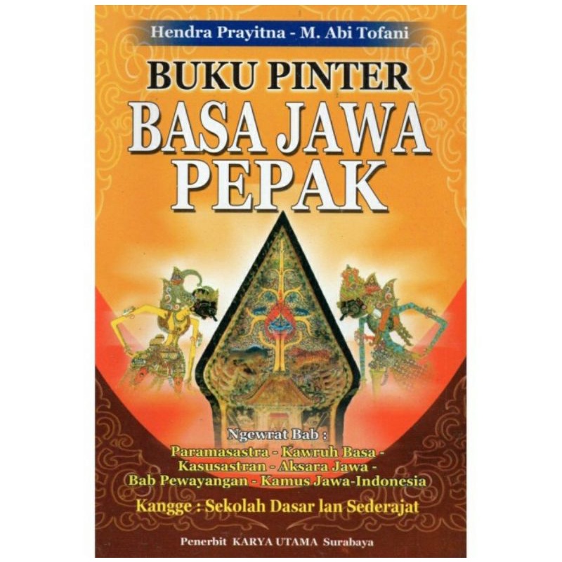 Jual Buku Pinter Basa Jawa Pepak - Karya Utama | Shopee Indonesia