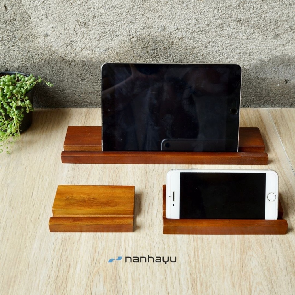 Jual Nanhayu Duneta - Dudukan HP Kayu Minimalis / Smartphone Holder ...
