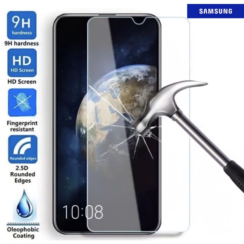 Jual TG / TEMPERED GLASS / PELINDUNG LAYAR / ANTI GORES KACA BENING SAMSUNG A01 A02 A02S A6 A6 ...