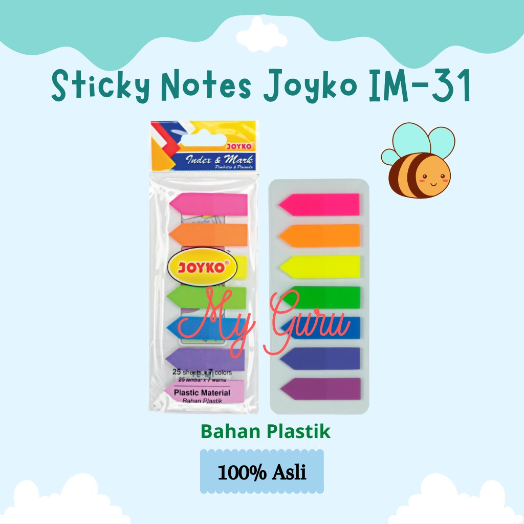 Jual [SET] JOYKO INDEX & MARK / PENANDA / PEMBATAS MEMO / STICKY NOTES ...