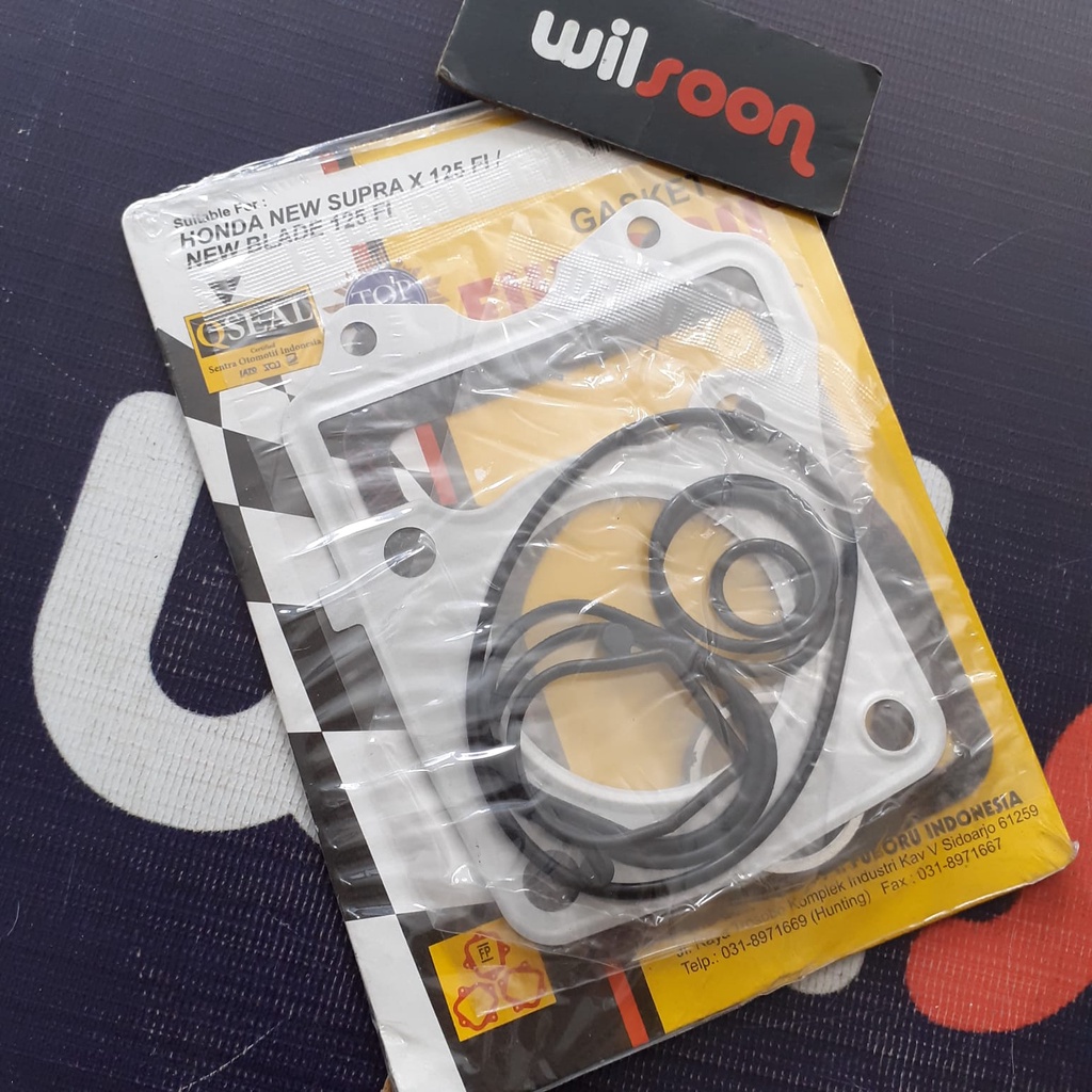 Jual Paking Gasket Topset - Top Set Honda Blade New / Supra X 125 FI ...