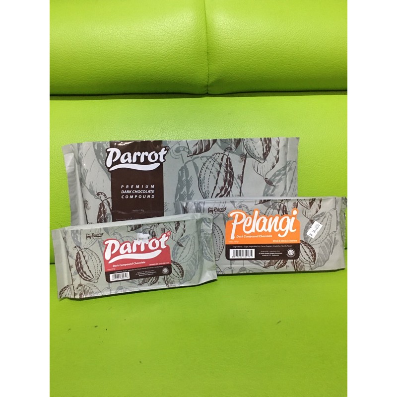 Jual Parrot Premium Dark Chocolate Compound 500 gram | Shopee Indonesia