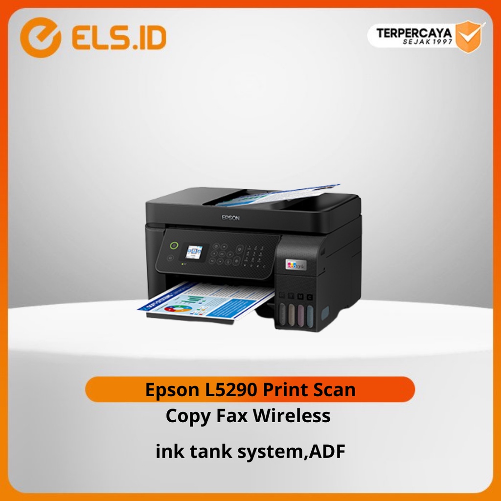 Jual Printer Epson L5290 Print Scan Copy Fax Wireless | Shopee Indonesia