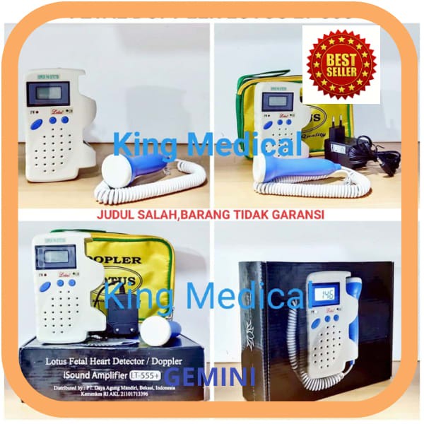 Jual Doppler Dopler Lotus LCD/Detak Jantung JaninBayi (Garansi 3 tahun ...