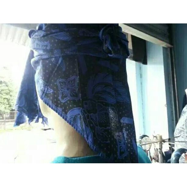 Jual Datang Kembali Syal Ikat Kepala Segiempat Motif Baduy Banten Tenun ...