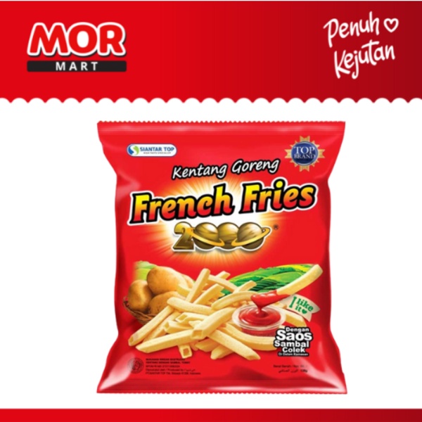 Jual FRENCH FRIES 2000 Chiki Keripik Kentang Goreng 130gr | Shopee ...