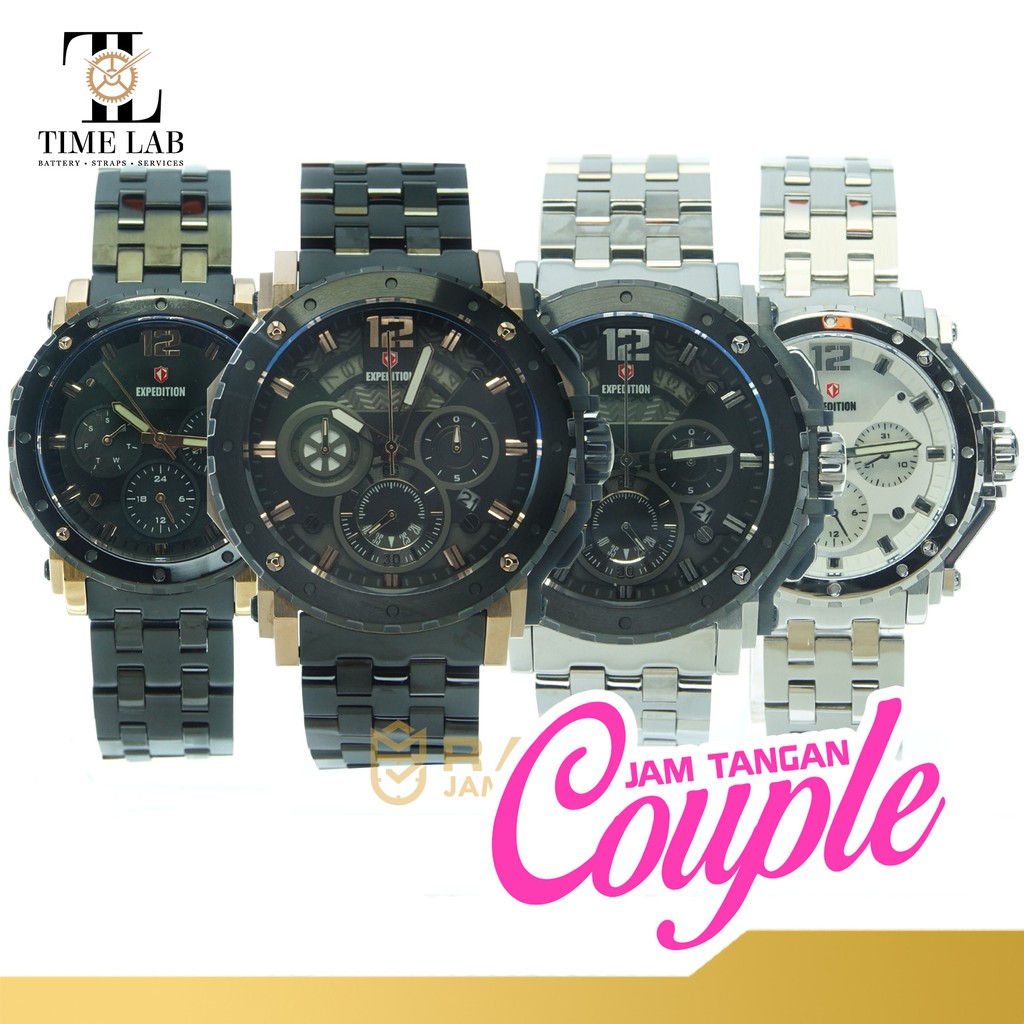 Jual EXPEDITION E6402 / E 6402 MC JAM TANGAN PRIA WANITA COUPLE ...