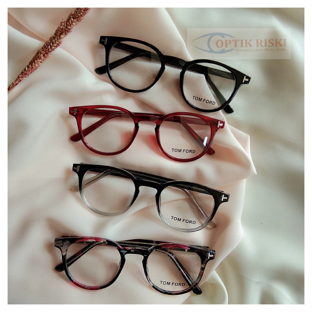 Jual frame kacamata minus TM001 bulat (frame +lensa ) | Shopee Indonesia