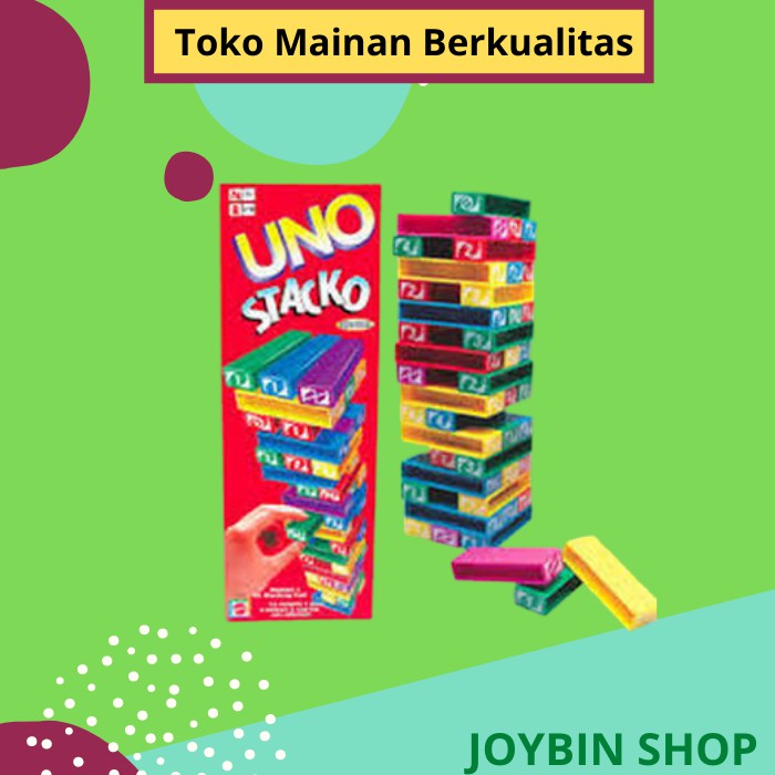 Jual JS05 Uno Stacko Isi 45 Mainan Balok Edukasi Anak Asah Otak Mainan ...