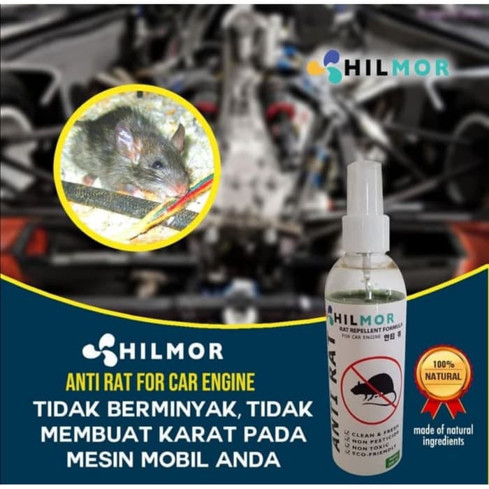 Jual Spesial Promo - Racun Tikus Cairan Hilmor Anti Rat Spray 200 Ml ...
