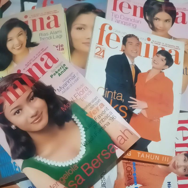 Jual Majalah Femina Lawas Tahun 2000 Kebawah | Shopee Indonesia