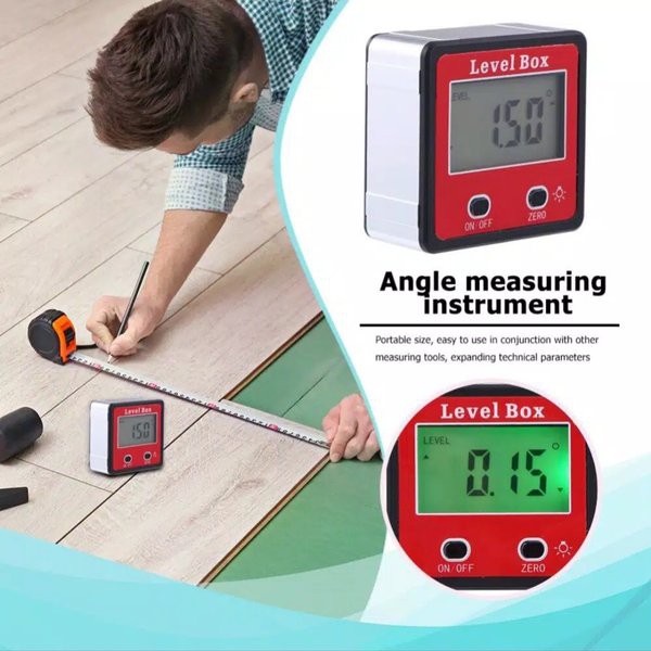 Jual Digital Inclinometer alat pengukur kemiringan digital | Shopee ...
