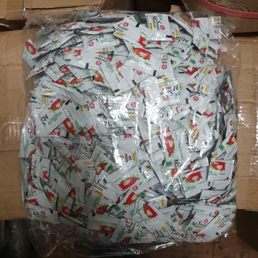 Jual [Bal] Sambal Sambel Saos Mahkota Kecil Stick Putih Sambal Bawang ...