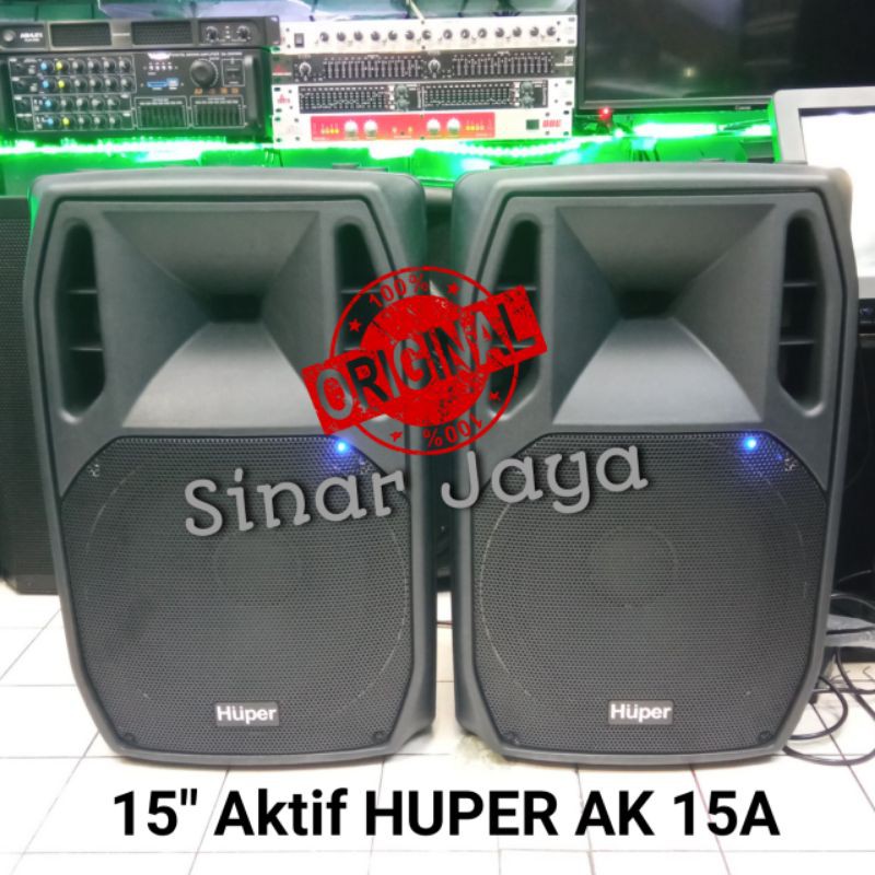 Jual Speaker Aktif 15 Inch Huper Ak15a Original Product Shopee Indonesia
