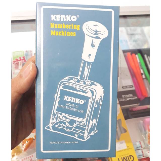 Jual Numbering machines/ceklok faktur/numbering machines model 51 ...