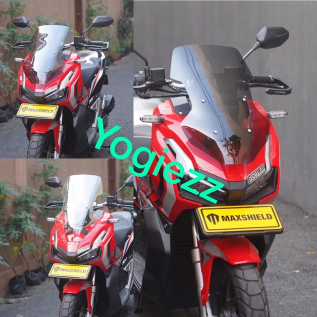 Jual Windshield maxshield honda adv tinggi 55 cm wind shield adv visor ...