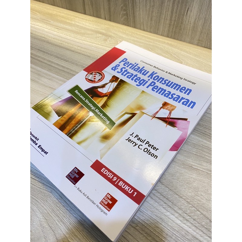 Jual Perilaku Konsumen & Strategi Pemasaran, Edisi 9 Buku 1 (BUKU BELAS ORIGINAL) | Shopee Indonesia