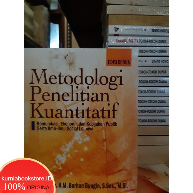 Jual Buku Metodologi Penelitian Kuantitatif Shopee Indonesia