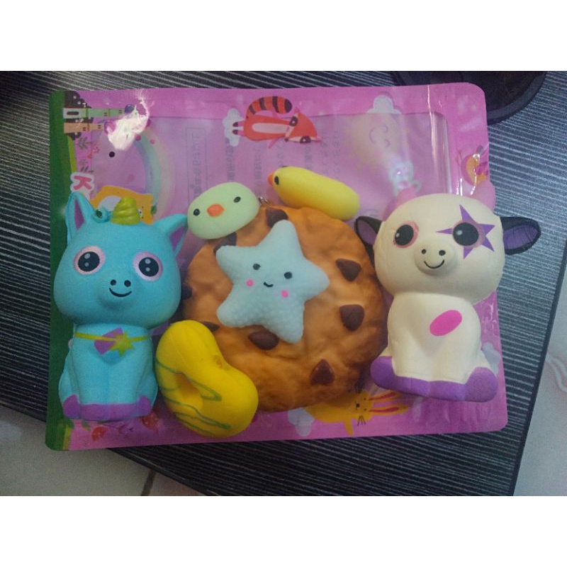 Jual squishy paket hemat 10 pcs squishy murah squishy lucu squishy ice ...