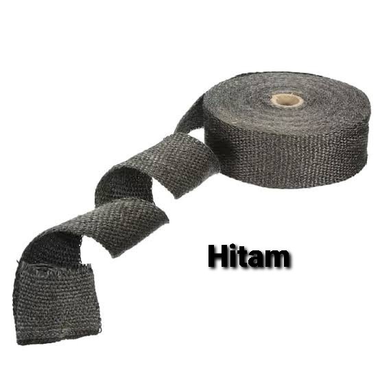 Jual Exhaust Wrap / Pembungkus Knalpot Mobil Motor HITAM PUTIH Per ...
