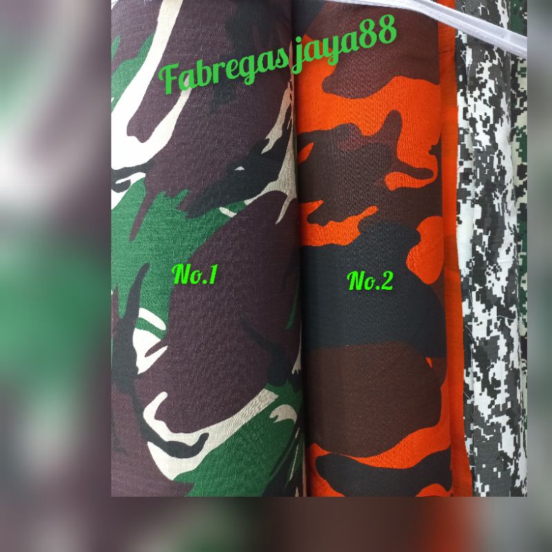 Jual kain loreng abri bahan army bahan tni kopasus pemuda pancasila ...