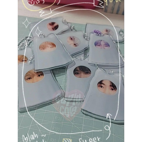 Jual [cupid core] keychain nct dream mark jeno jaemin renjun haechan ...